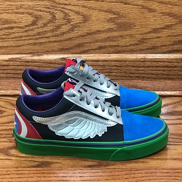 Vans | Shoes | Vans X Marvel Avengers Old Skool Sneaker Hulk | Poshmark